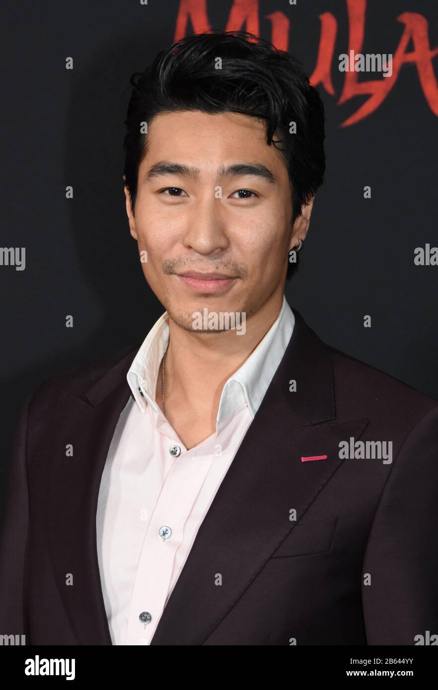 Hollywood, California, USA 9th March 2020 Actor Chris Pang attends the ...