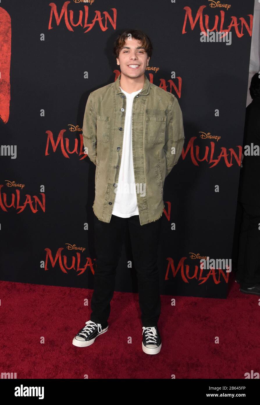 Hollywood California Usa 9th March 2020 Actor Pearce Joza Attends The