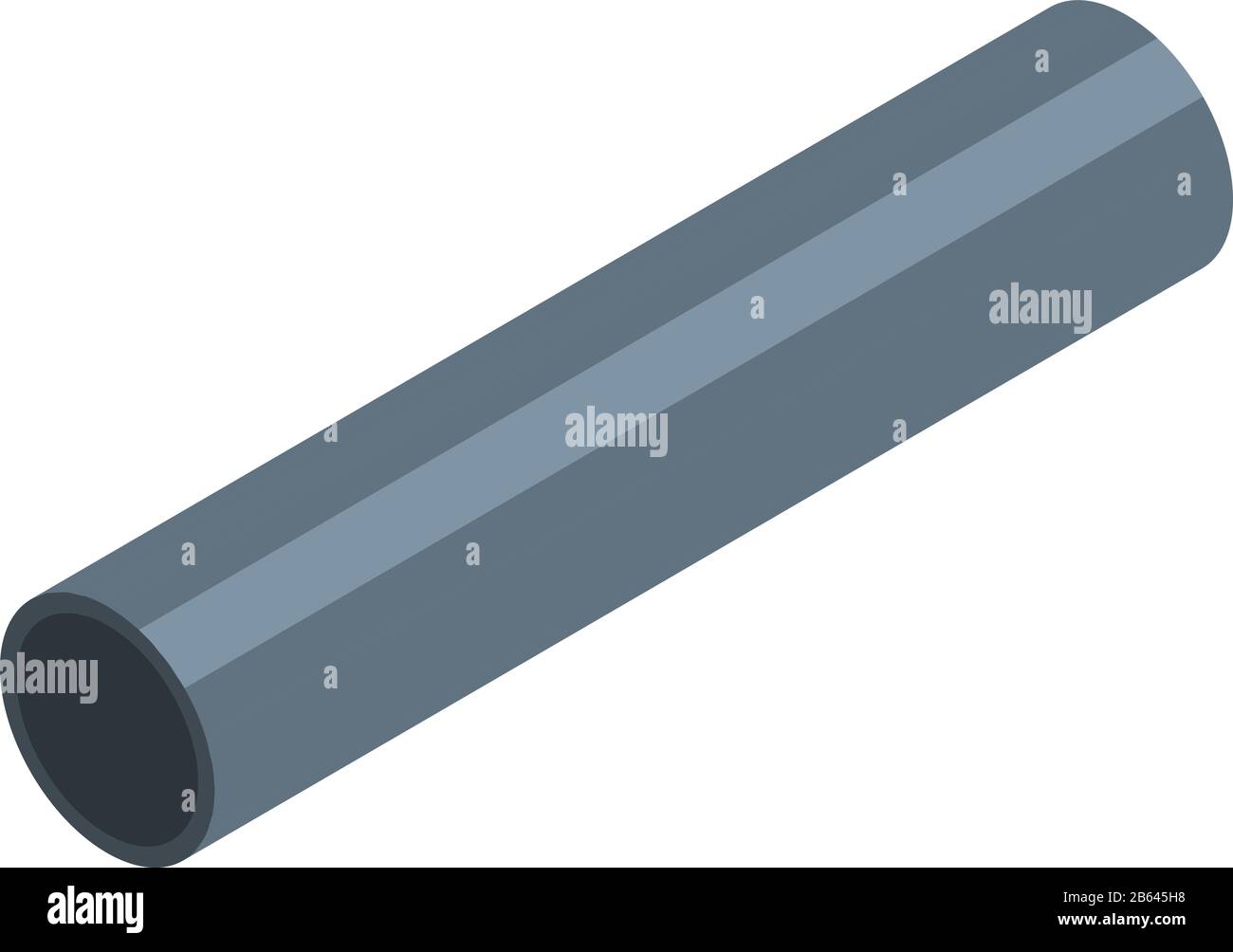Metal pipe icon, isometric style Stock Vector Image & Art - Alamy