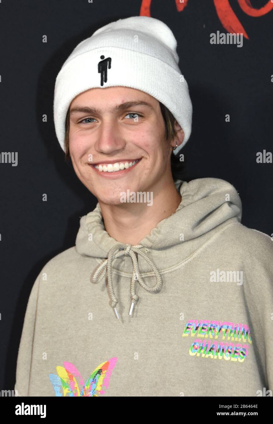 Hollywood, California, USA 9th March 2020 Youtuber Chase Hudson attends ...