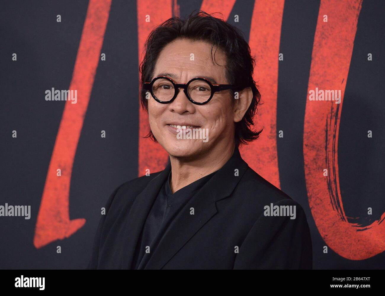 Los Angeles, USA. 09th Mar, 2020. Jet Li arrives at the Disney's MULAN World Premiere held at ...