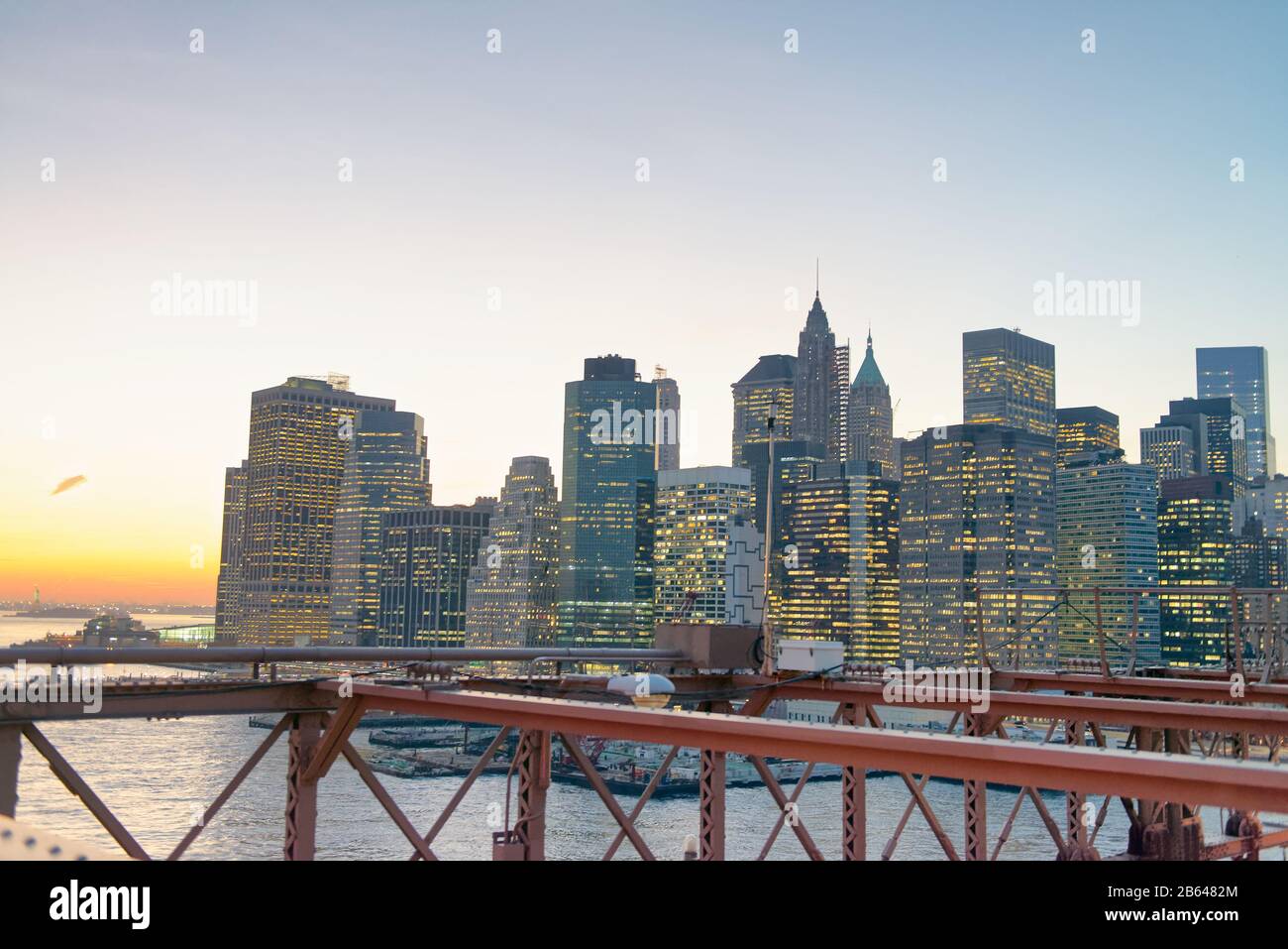 New York City Lower Manhattan buildings Stock Photo - Alamy