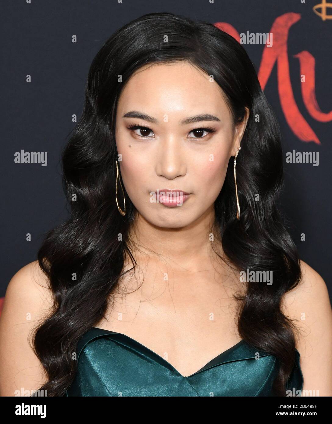 09 March 2020 - Hollywood, California - Xana Tang. Disney's ''Mulan ...