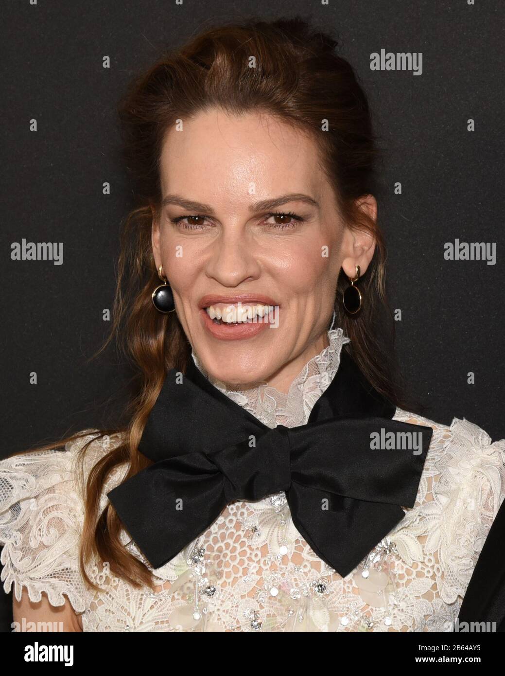 March 9, 2020, Hollywood, CA, USA: Hilary Swank attends Universal's ...