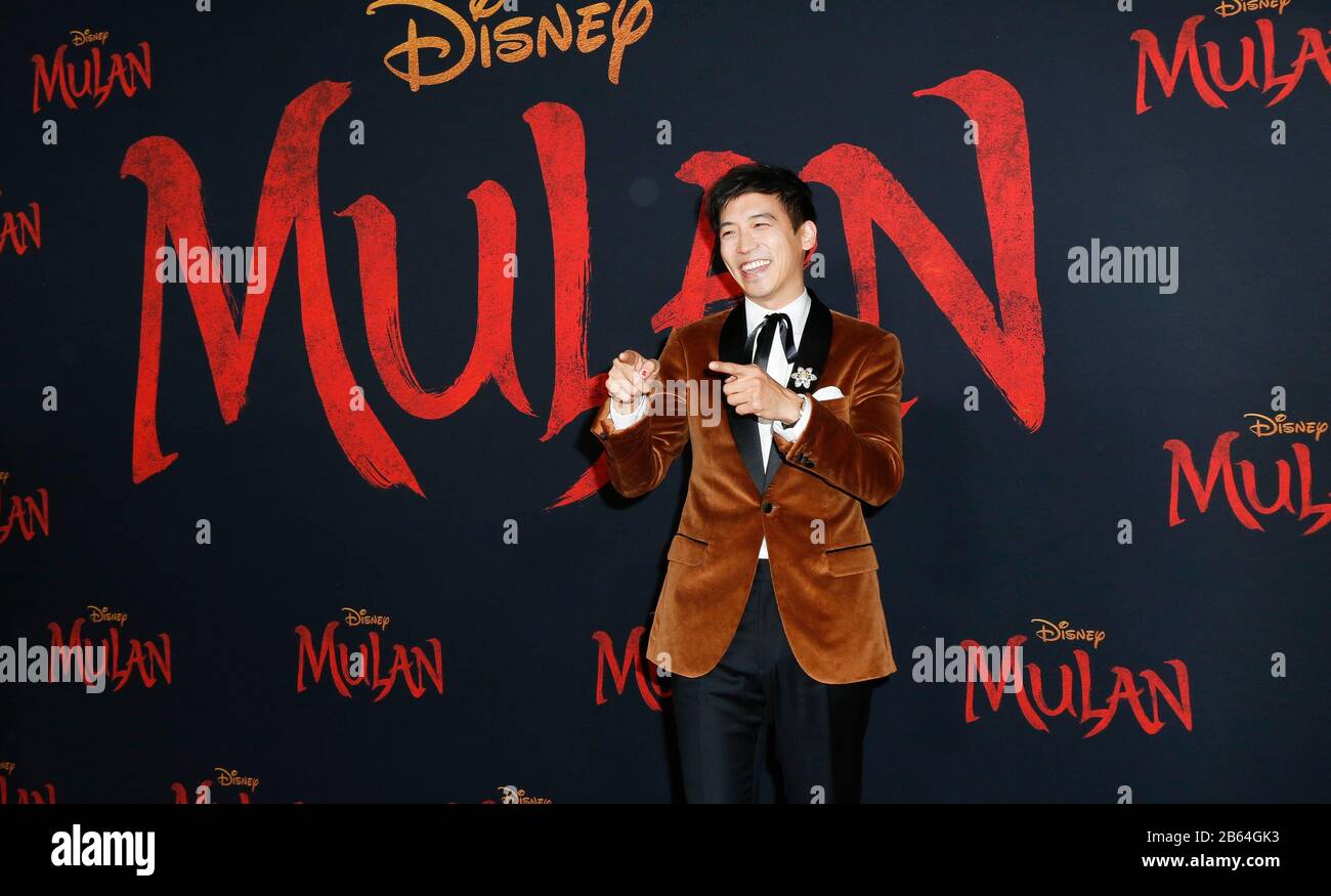 Hollywood, USA. 09th Mar, 2020. Jimmy Wong, James Franklin Wong walking ...