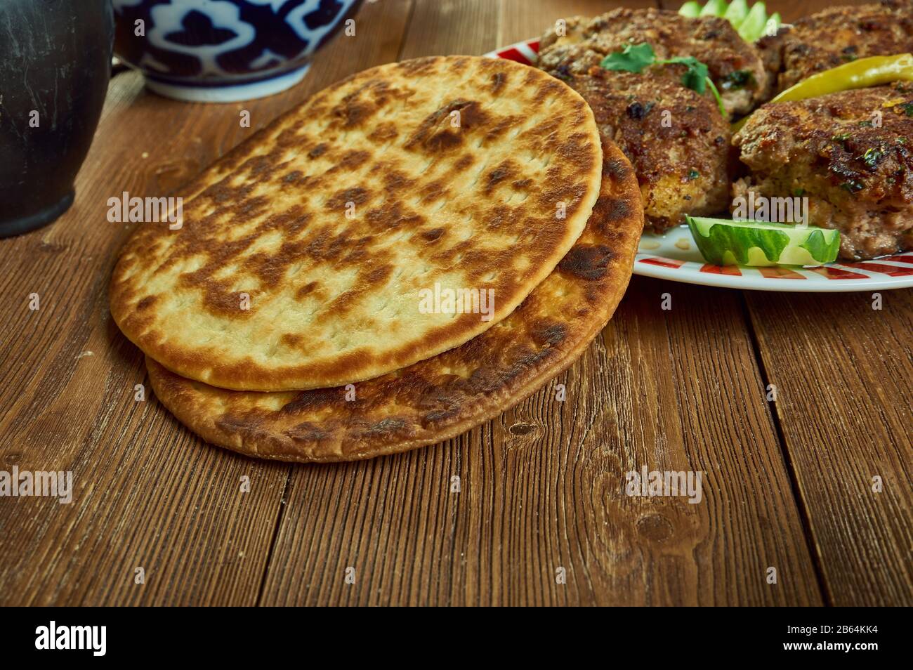 Warqi Paratha, Indian flatbread, Awadhi cuisine, Traditional assorted ...