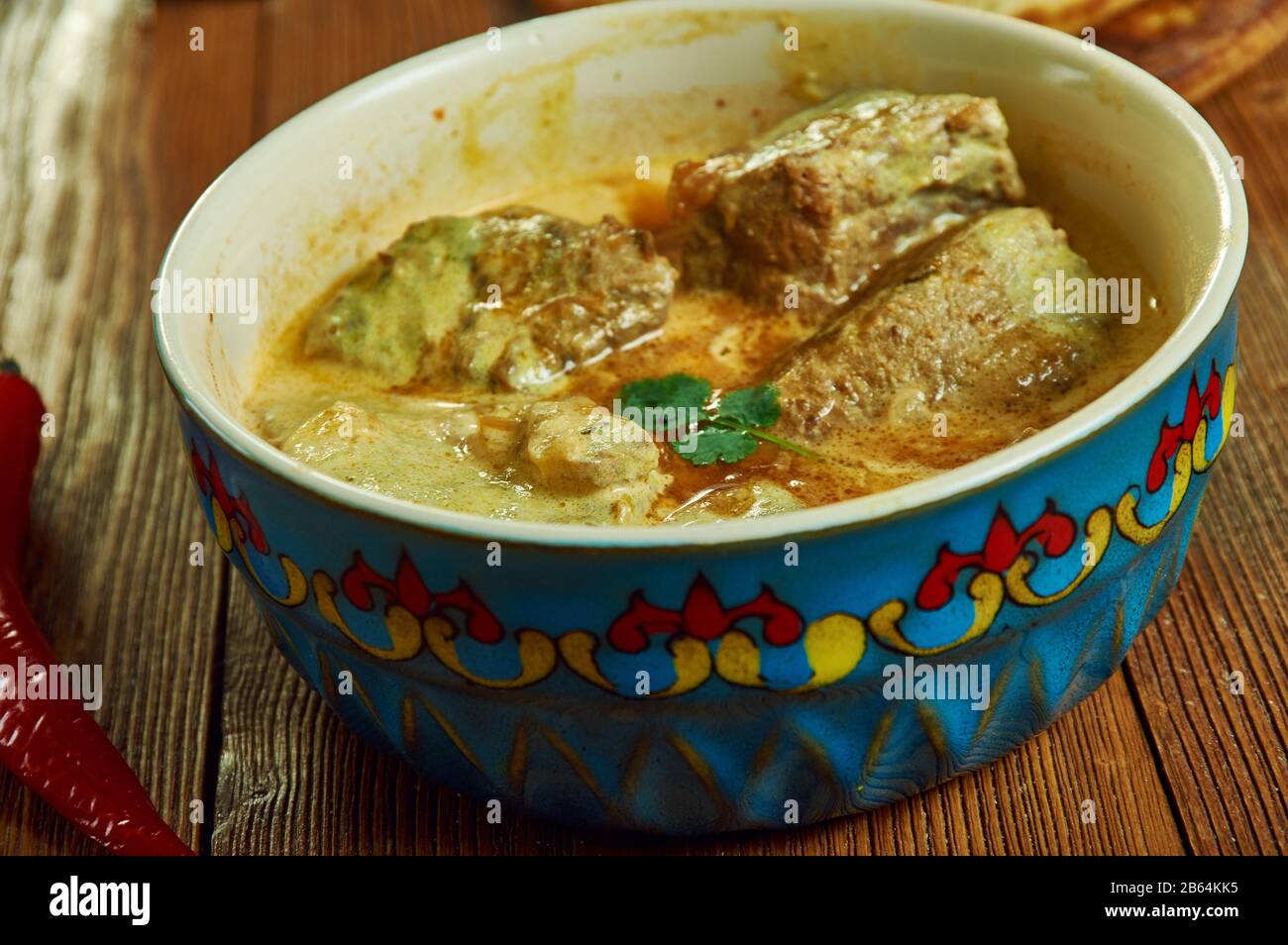 Awadhi Kundan Kaliya, Golden Lamb Curry , creamy meat curry, Awadhi ...