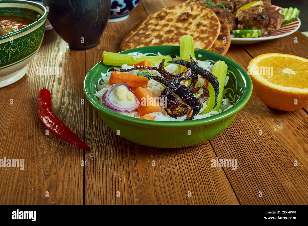 Awadhi Style Tahari, vegetable rice pulao, Awadhi cuisine, Traditional ...