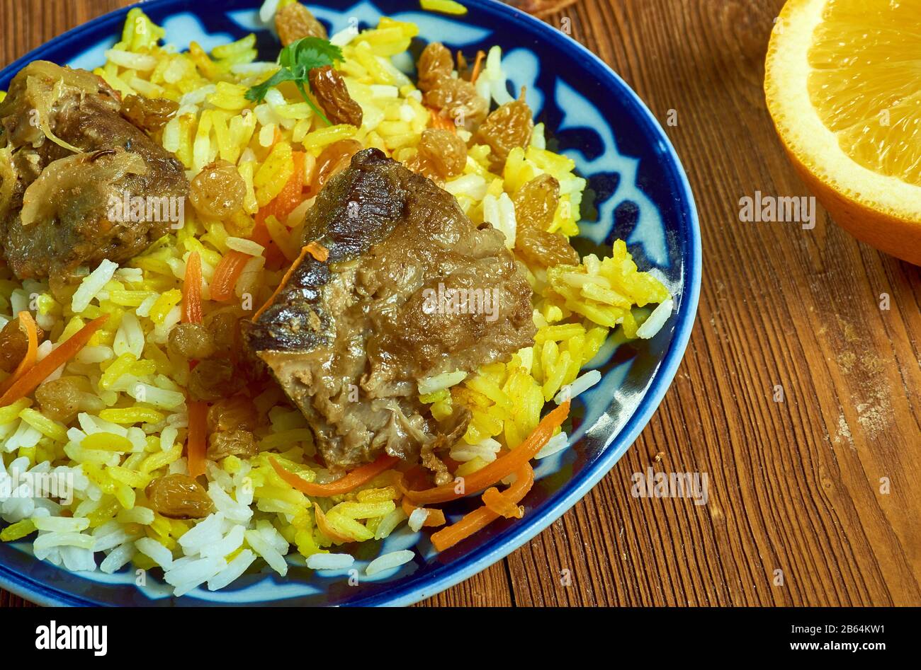 Basmati White Rice Shah Jahan Pulao, Awadhi cuisine, Traditional ...