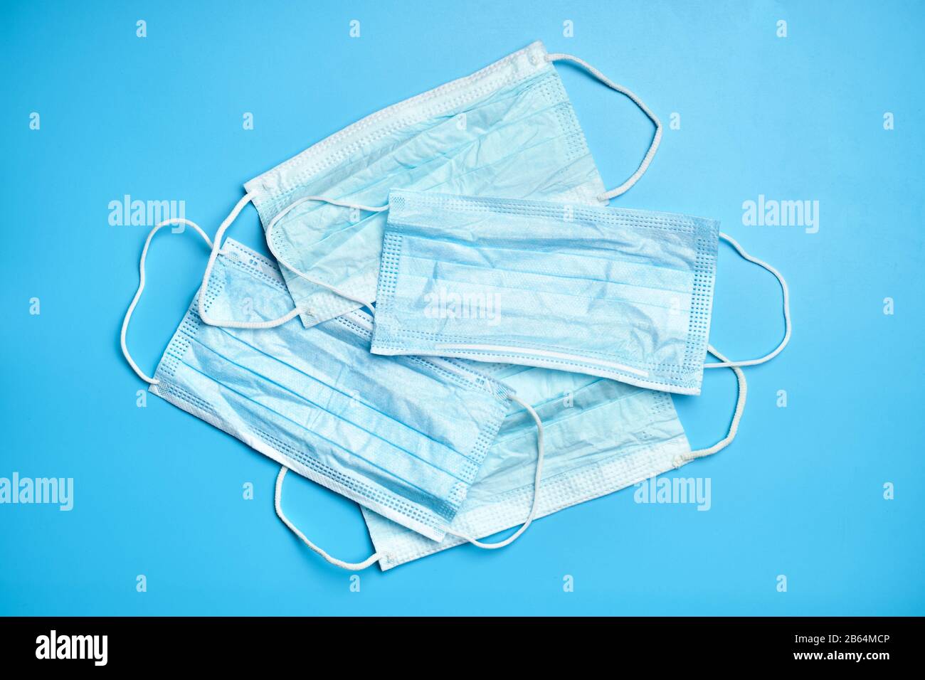 Top view blue surgical hi-res stock photography and images - Alamy