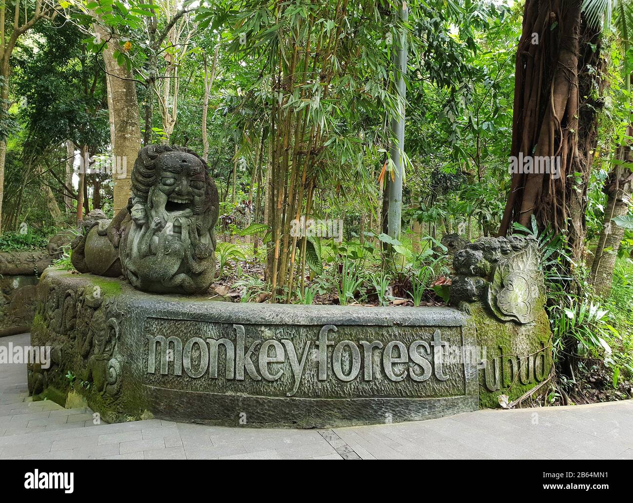 Sacred Monkey Forest Sanctuary Ubud High Resolution Stock Photography ...