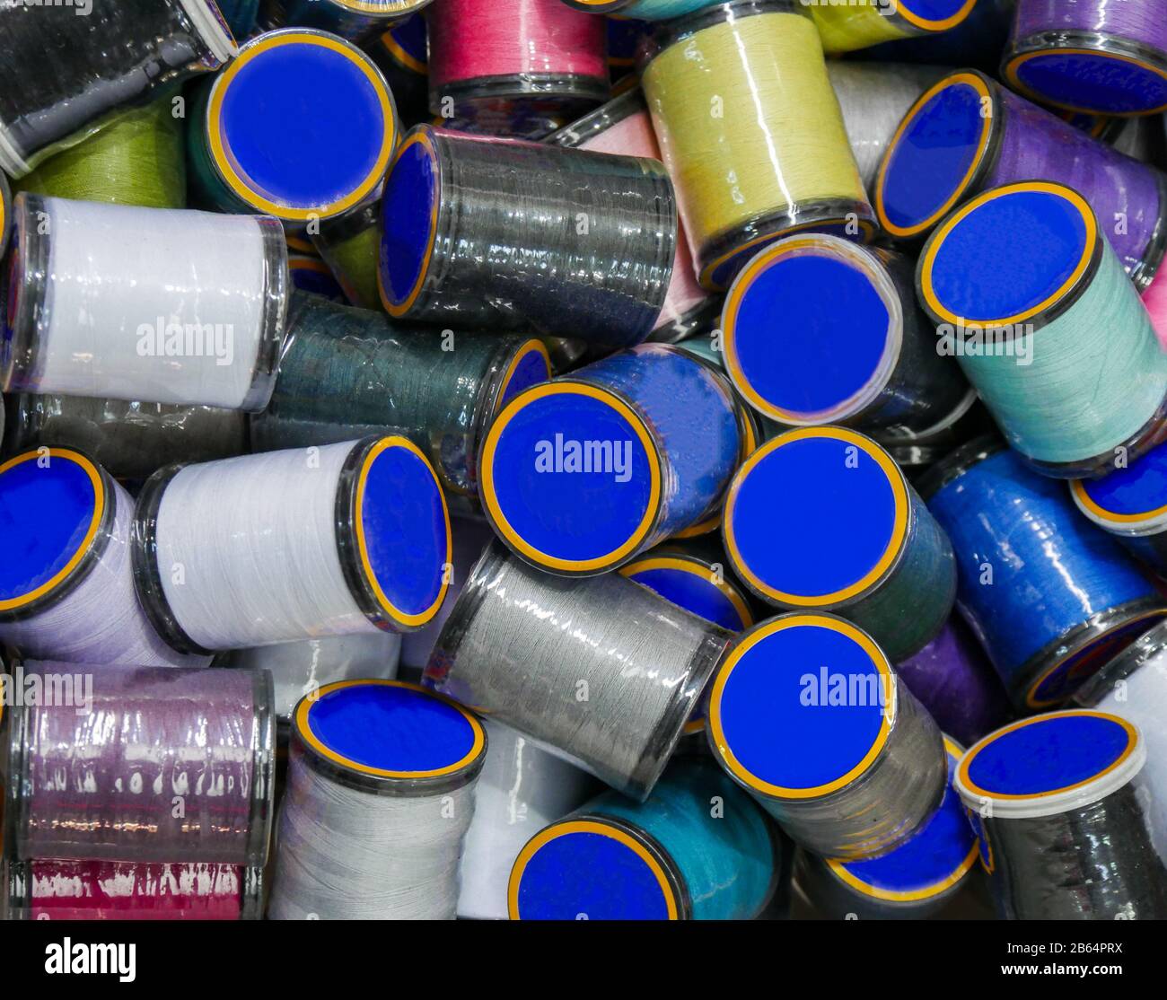Colorful threads hi-res stock photography and images - Alamy