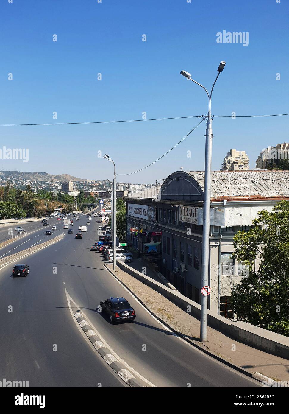 Buildings and roads of Tbilisi, Georgia Stock Photo - Alamy