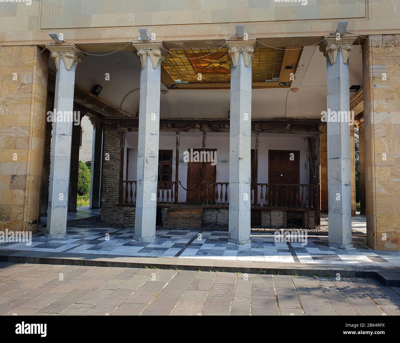 Birth house of Joseph Stalin, Joseph Stalin Museum, Gori, Georgia Stock ...