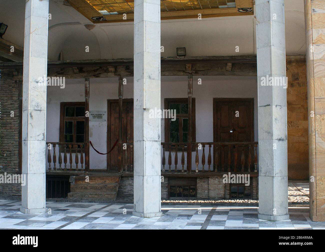 Birth house of Joseph Stalin, Joseph Stalin Museum, Gori, Georgia Stock ...