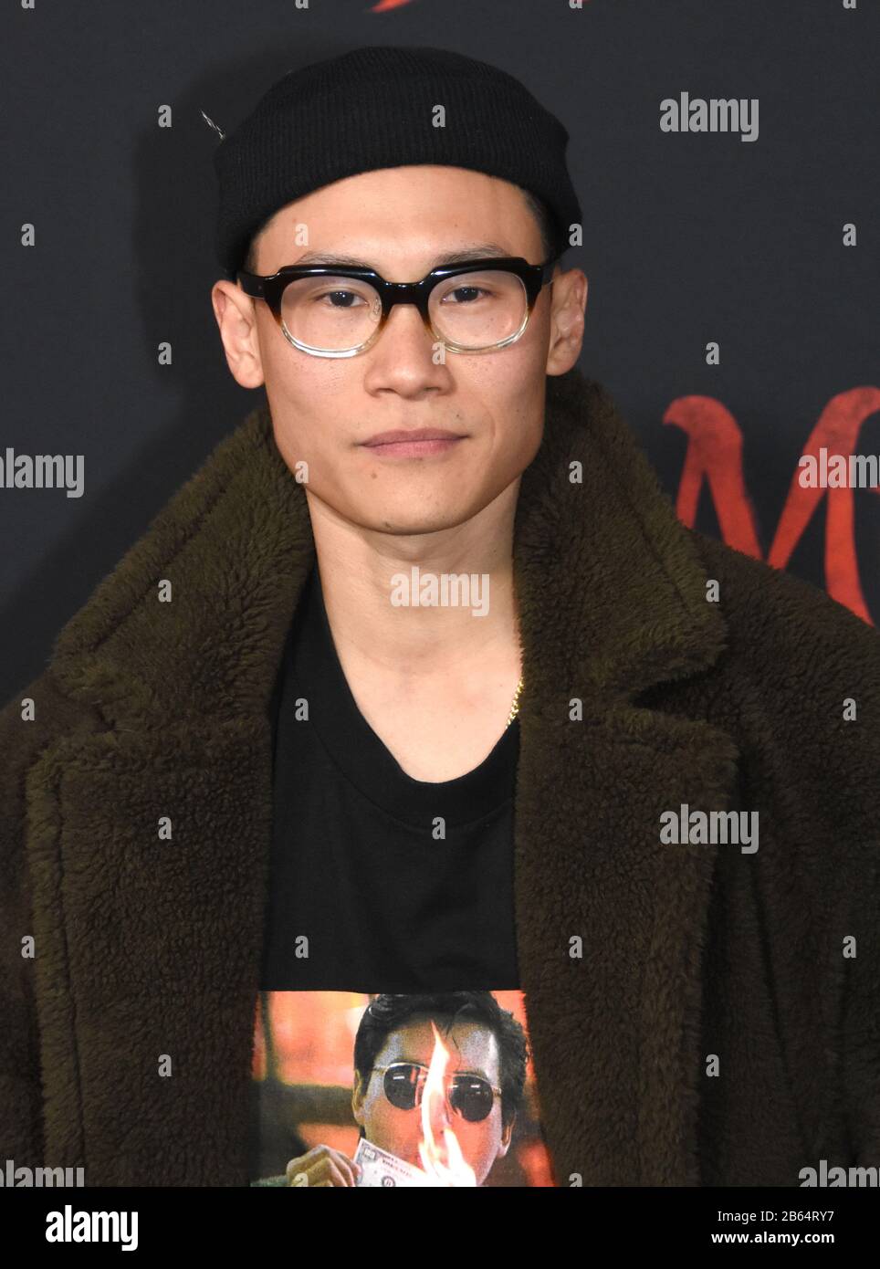 Hollywood, California, USA 9th March 2020 Actor Curtis Lum attends the ...