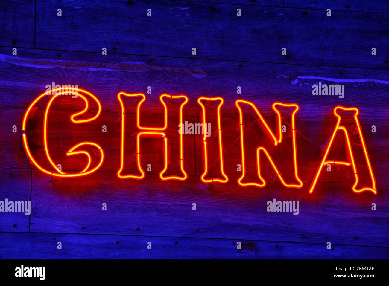 Neon signs, Hong Kong, China Stock Photo - Alamy