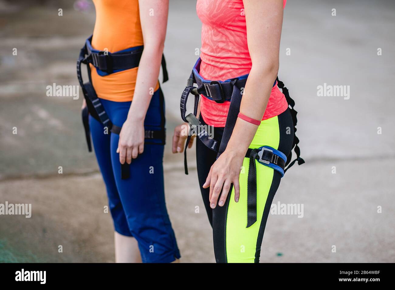 Woman in harness hi-res stock photography and images - Alamy