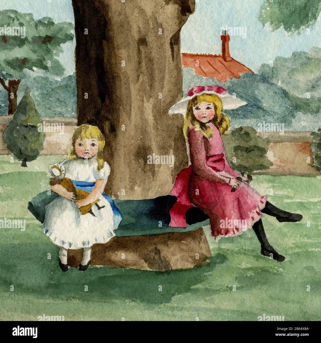 Victorian Paintings Of Children