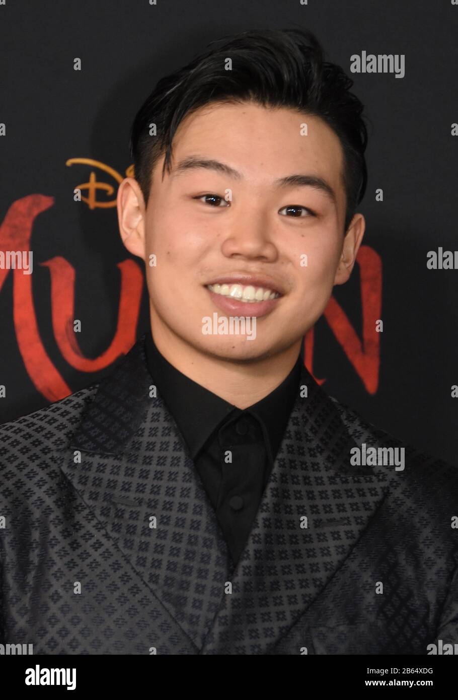 Hollywood, California, USA 9th March 2020 Actor Jun Yu attends the ...