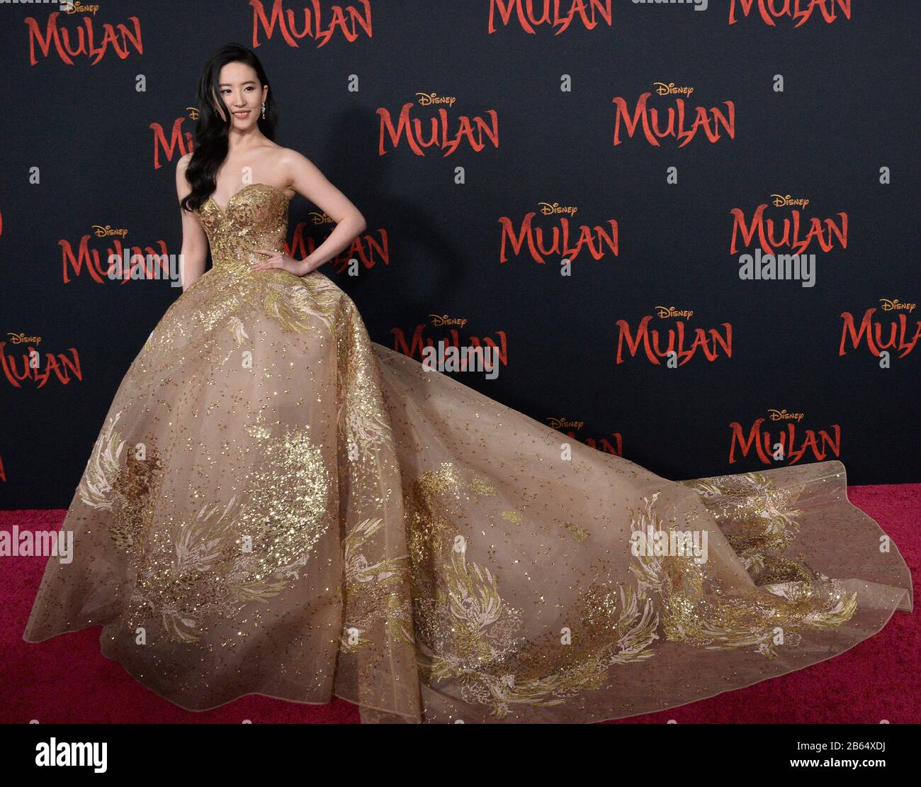 Los Angeles, United States. 9th Mar, 2020. Cast member Yifei Liu ...