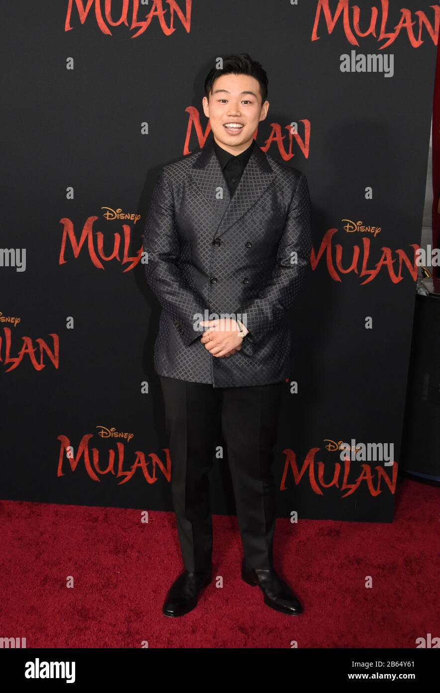 Hollywood, California, USA 9th March 2020 Actor Jun Yu attends the ...