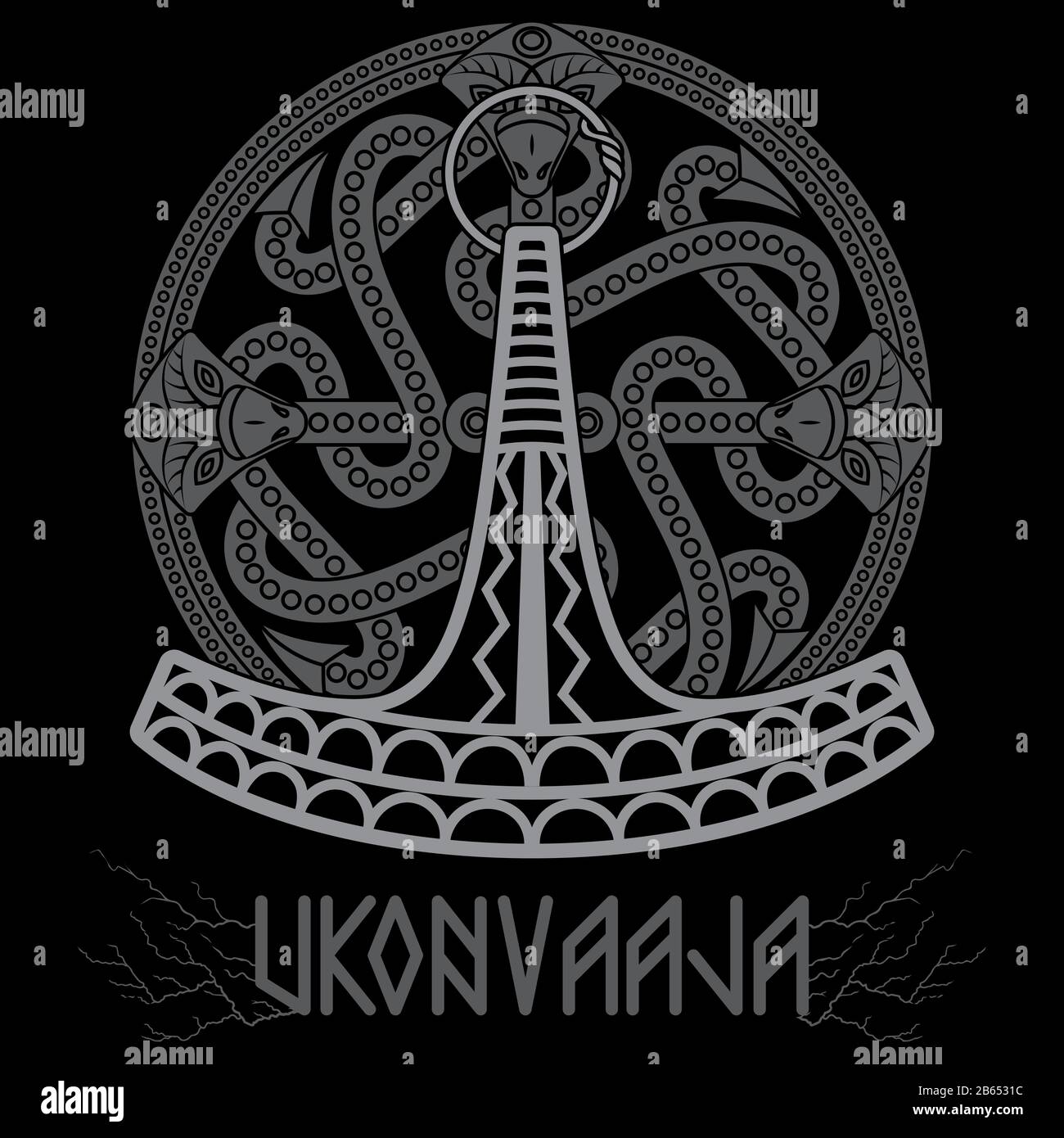 Ukonvasara - Ukko hammer or Ukonkirves - Ukko Axe, is the simbol and ...