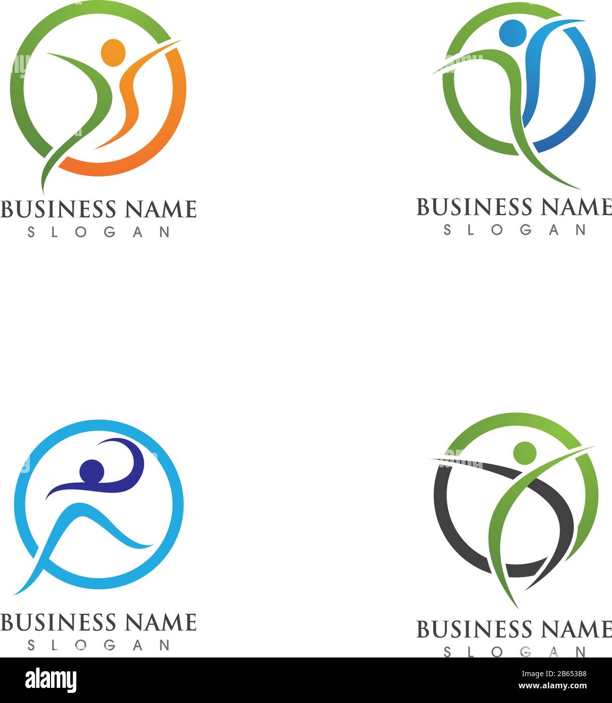 Success people jump logo sign illustration vector Stock Vector Image ...