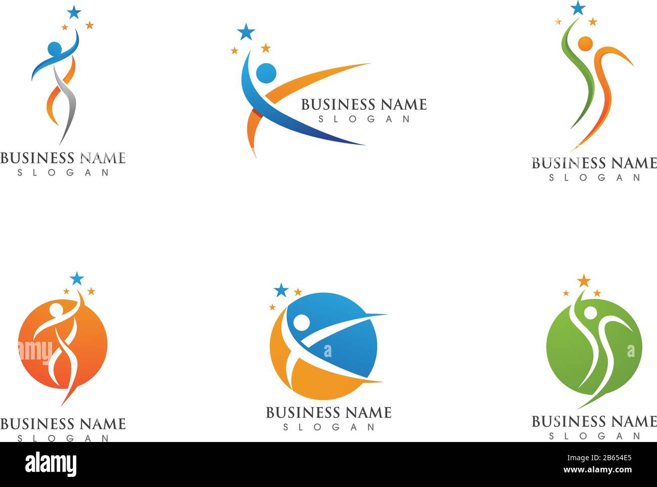 Success people jump logo sign illustration vector Stock Vector Image ...