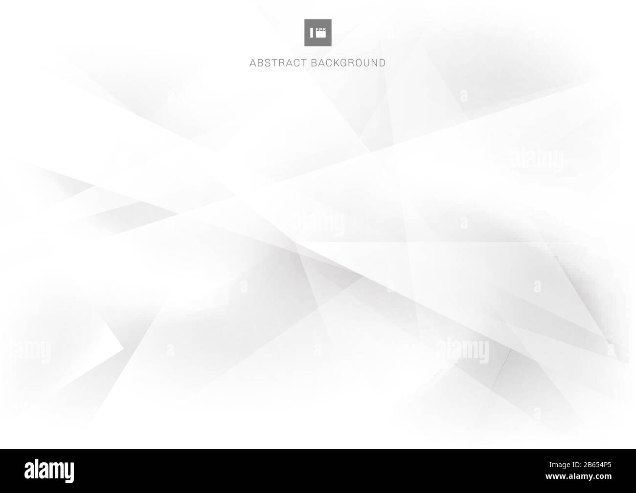 Abstract background modern white and gray geometric overlay layer ...