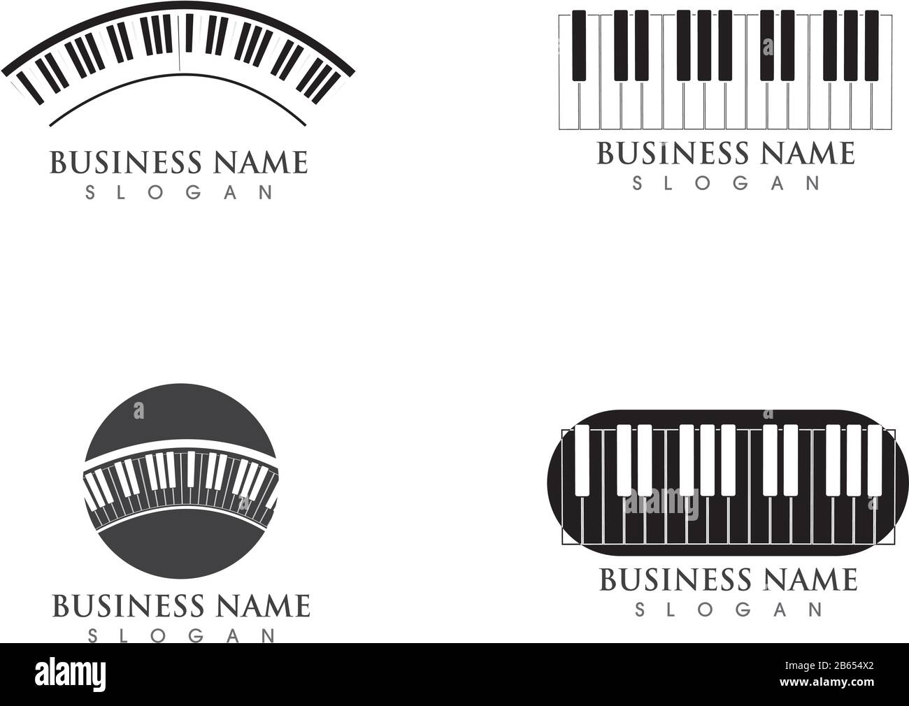 Piano Stock Vector Images - Alamy