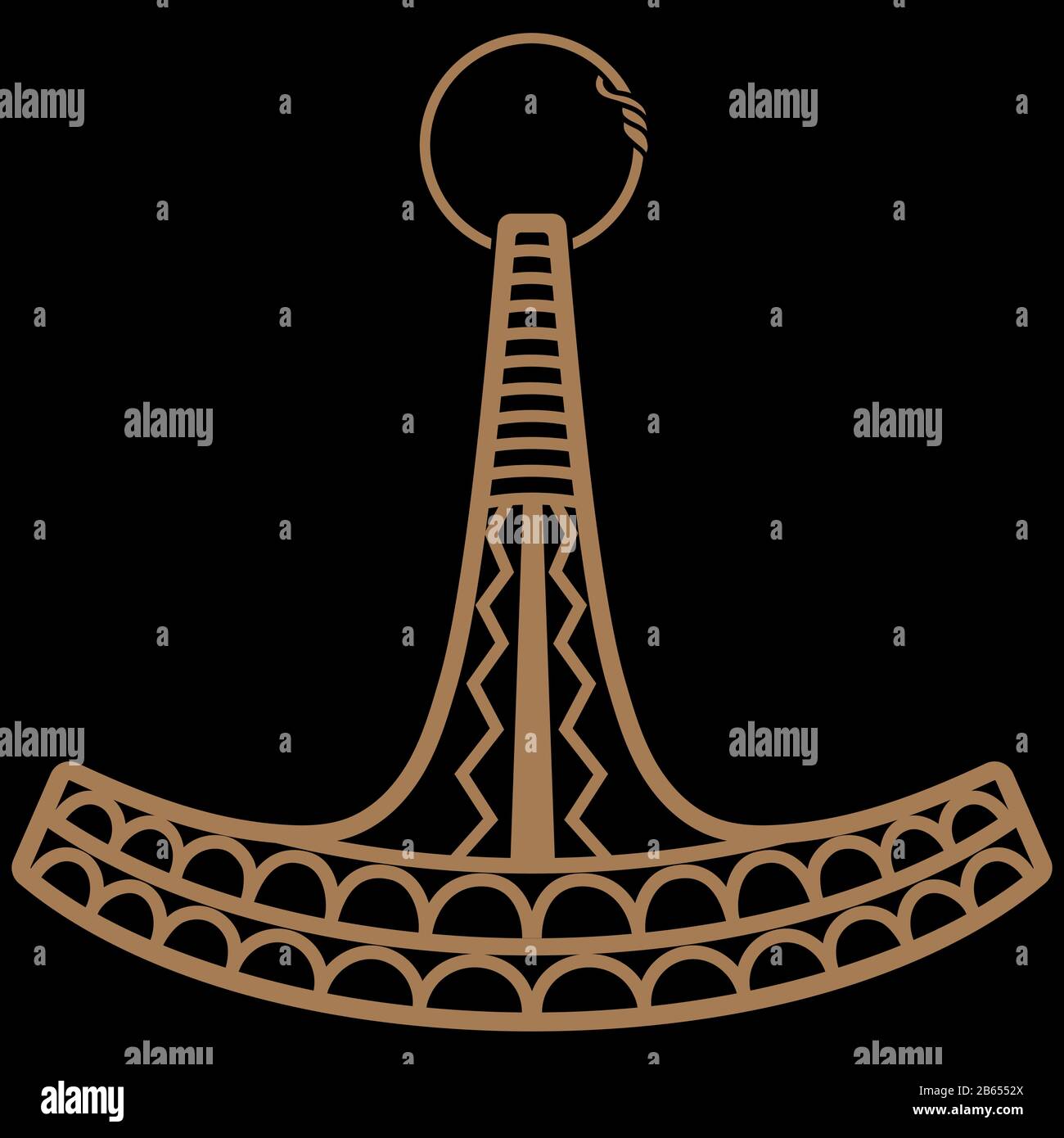 Ukonvasara - Ukko hammer or Ukonkirves - Ukko Axe, is the simbol and ...