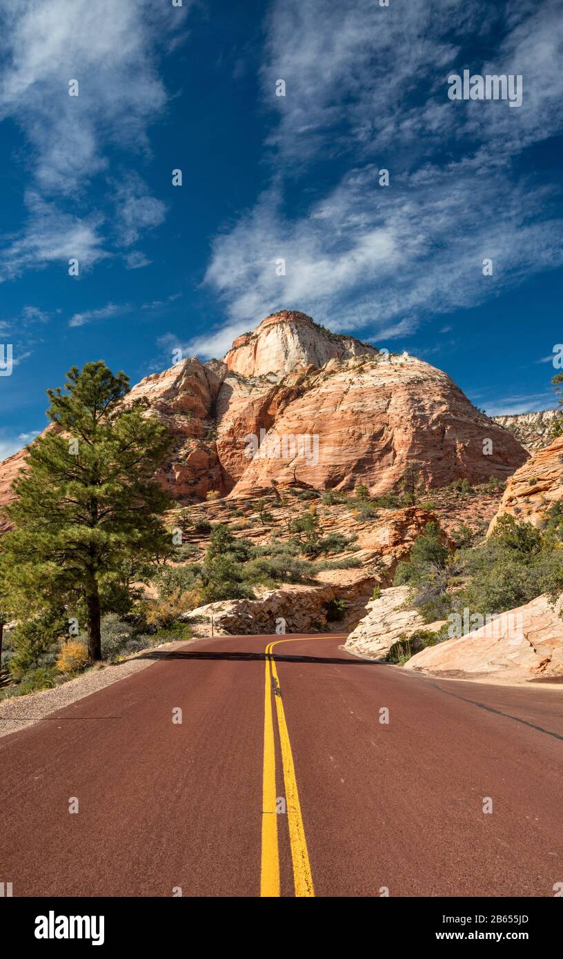 Zion mount carmel highway hi-res stock photography and images - Alamy