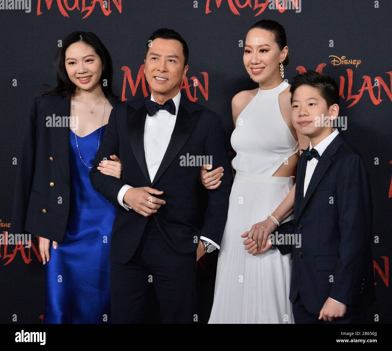 Los Angeles, United States. 9th Mar, 2020. Cast member Donnie Yen and ...