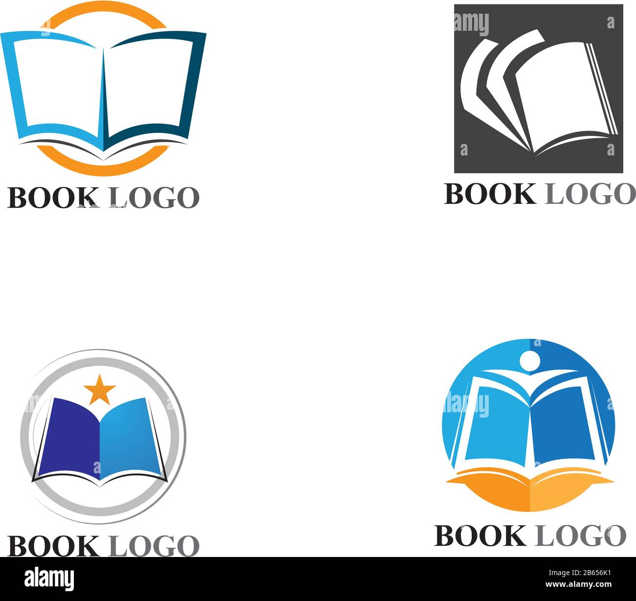 Book education Logo Template vector Illustration Stock Vector Image ...