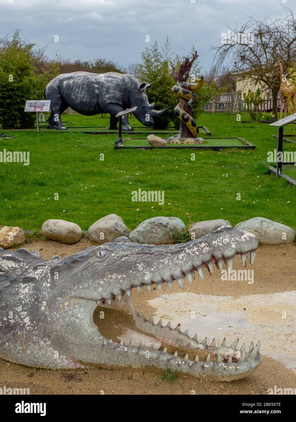 Pontins Pakefield Holiday Park near Lowestoft Stock Photo - Alamy