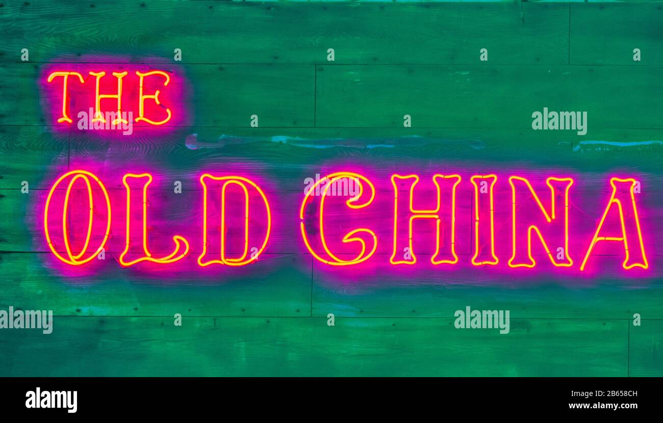 Neon signs, Hong Kong, China Stock Photo - Alamy