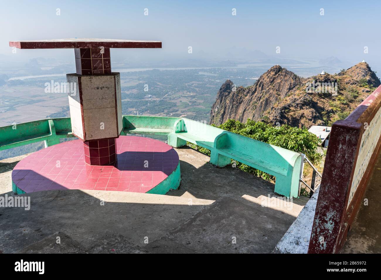 Zwe Ka Bin Pagoda, Myanmar, Asia Stock Photo - Alamy