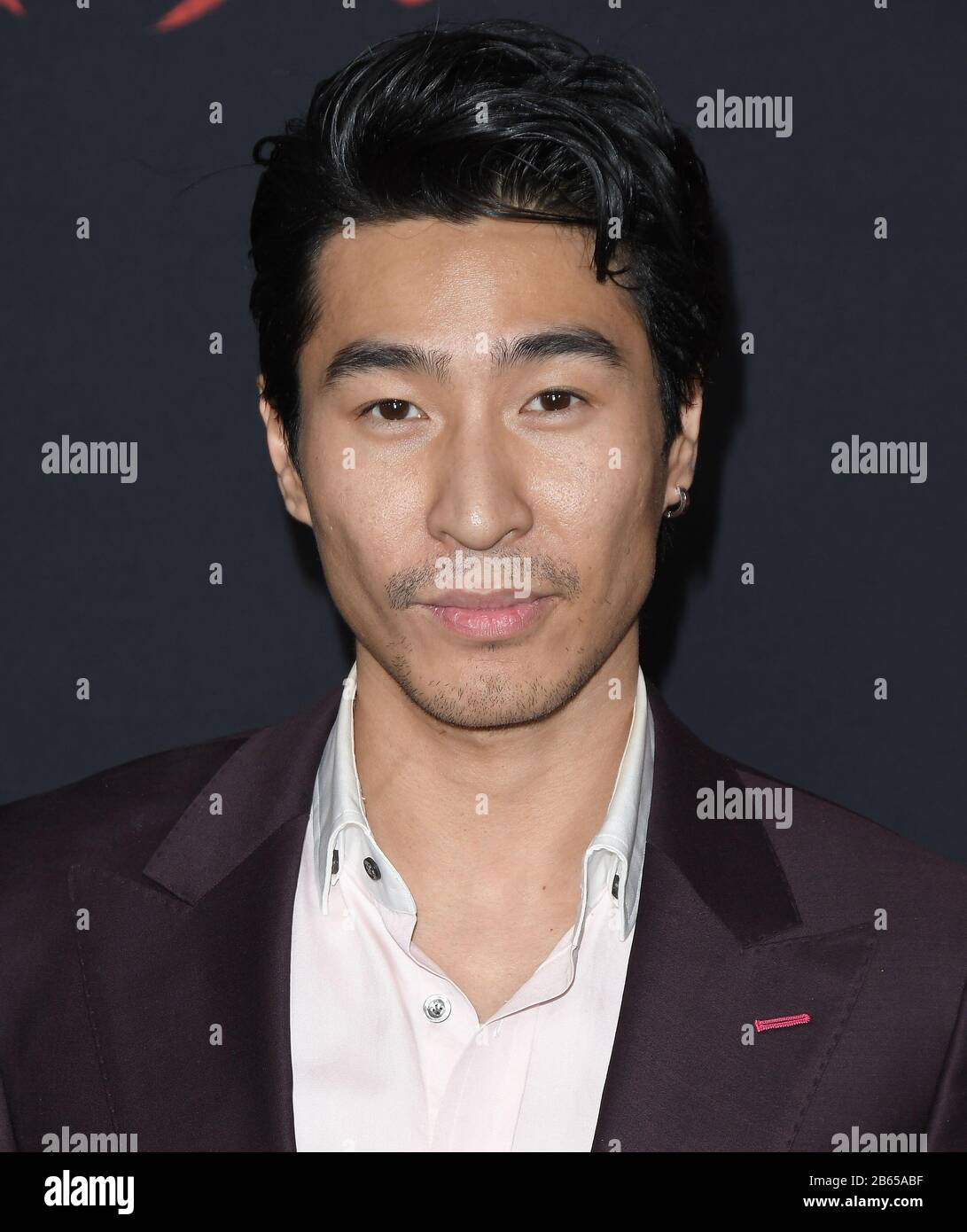 Los Angeles, USA. 09th Mar, 2020. Chris Pang arrives at the Disney's ...