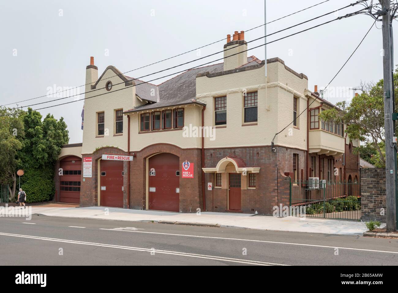 The 1905 built, Federation Arts and Crafts style Glebe Fire Station was ...