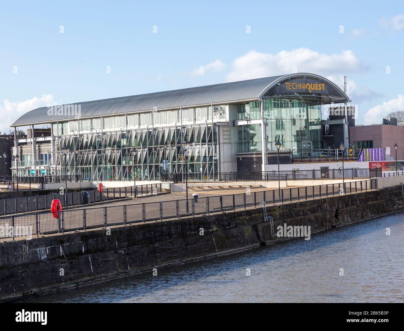 Techniquest building science and discovery centre museum, Mermaid Quay ...
