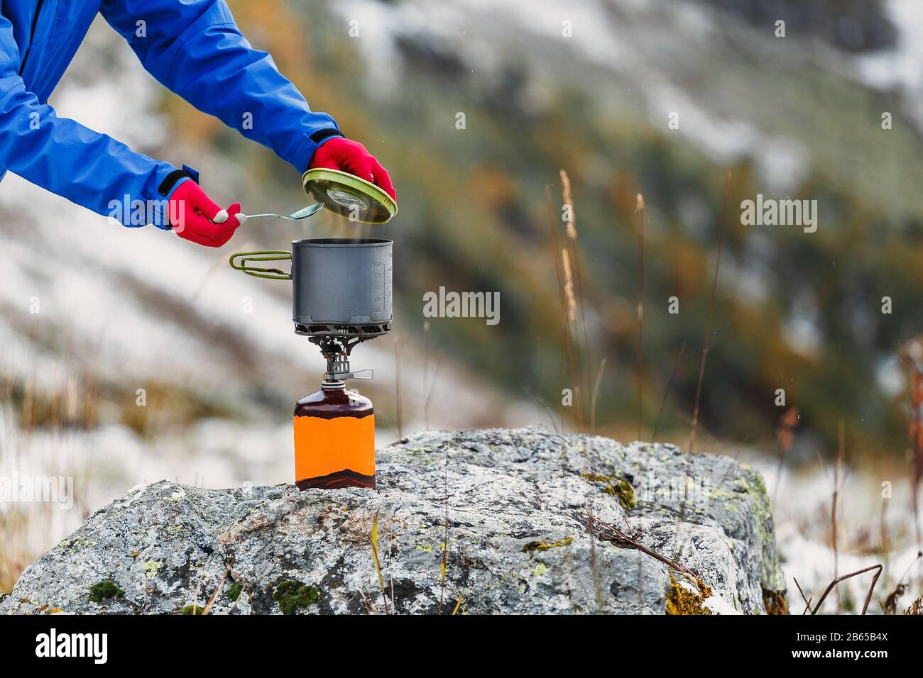 Hike burner hi-res stock photography and images - Alamy