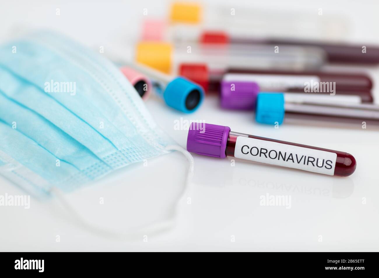 Testing the laboratory sample of the novel Coronavirus Stock Photo - Alamy
