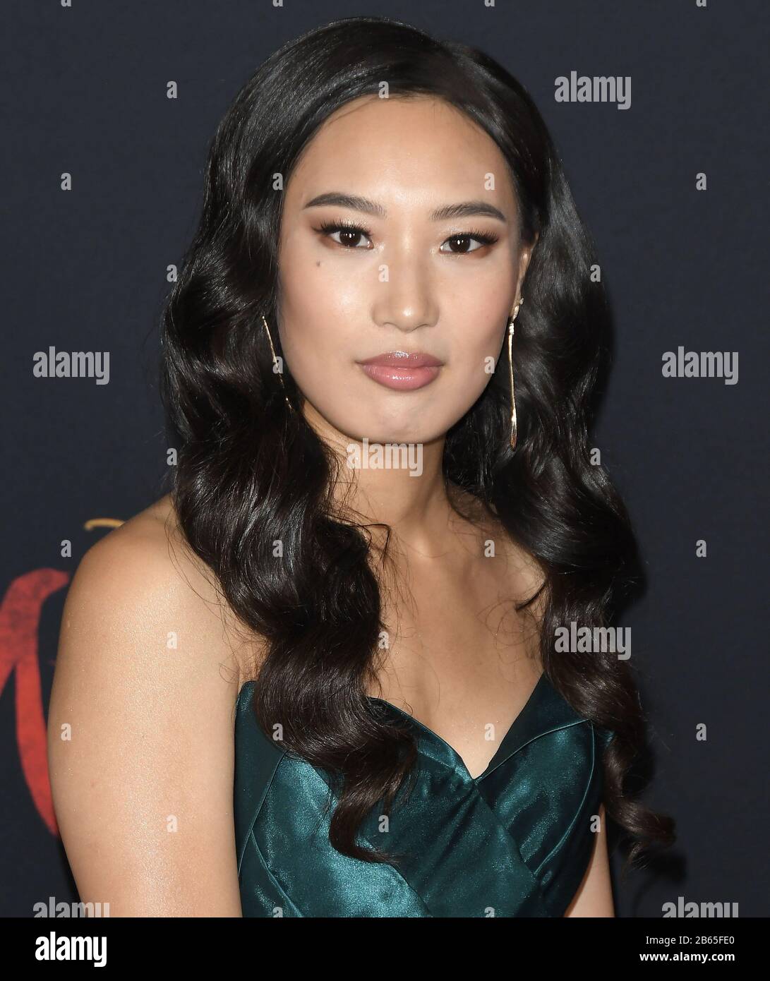 Los Angeles, USA. 09th Mar, 2020. Xana Tang arrives at the Disney's ...