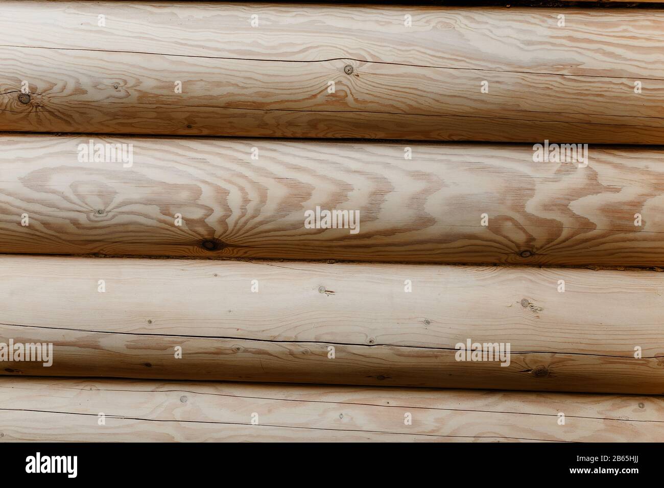 Natural background pattern of a log wall Stock Photo - Alamy