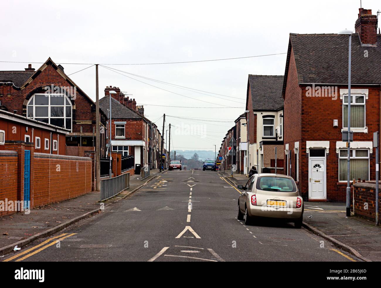 beautiful english streets and buildings uk england Stock Photo - Alamy