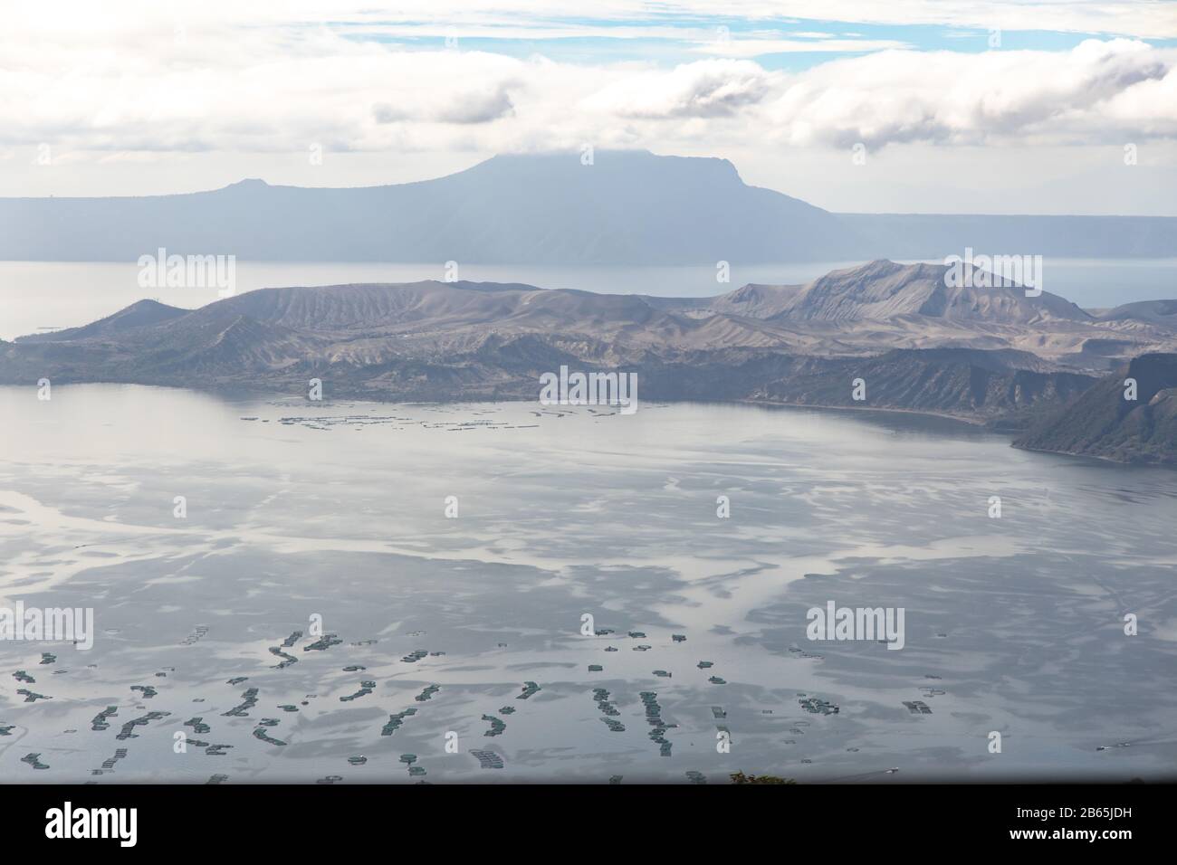 Beautiful landscape at Taal Volcano, Tagaytay , Philippines Stock Photo ...