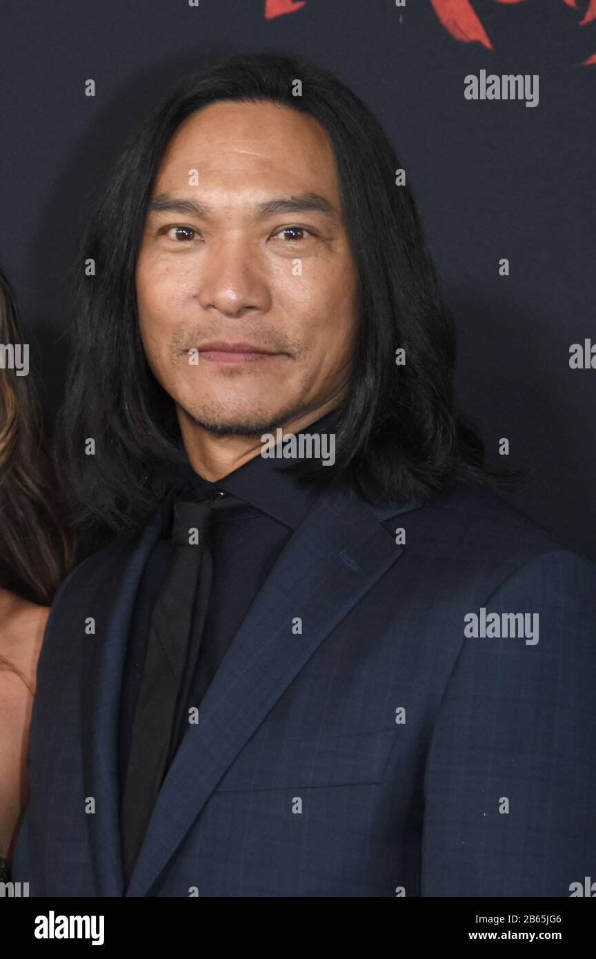 Hollywood, California, USA 9th March 2020 Actor Jason Scott Lee attends ...
