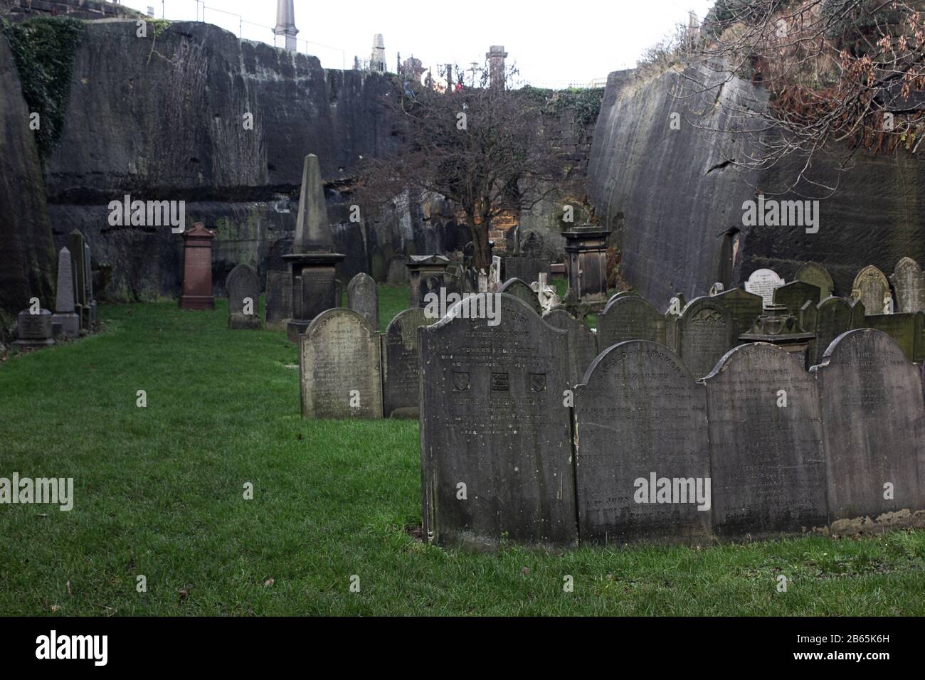 a old and beautiful cemetery england uk liverpool Stock Photo - Alamy