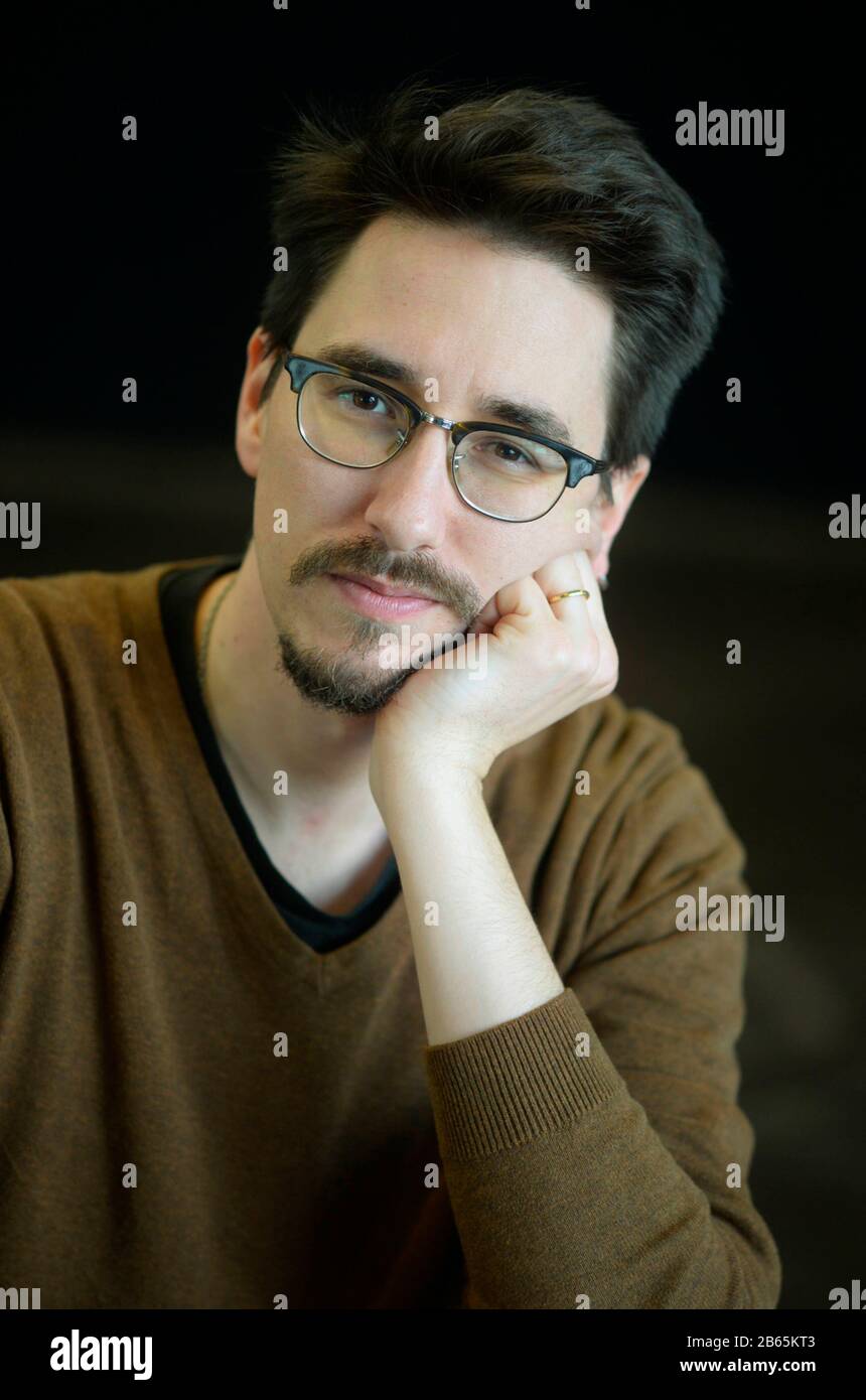 Leipzig, DEU, 22.03.2019: Portraet Marko Dinic (born in 1988 in Wien ...